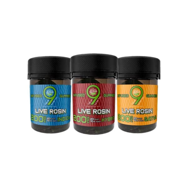 Sun State Hemp Delta 9 Live Rosin Gummies - The Pharmers Daughter